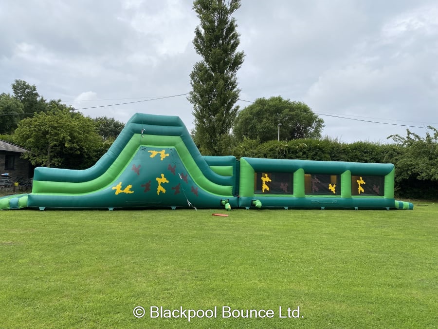 Inflatable Assault Course Hire in Blackpool And The North West